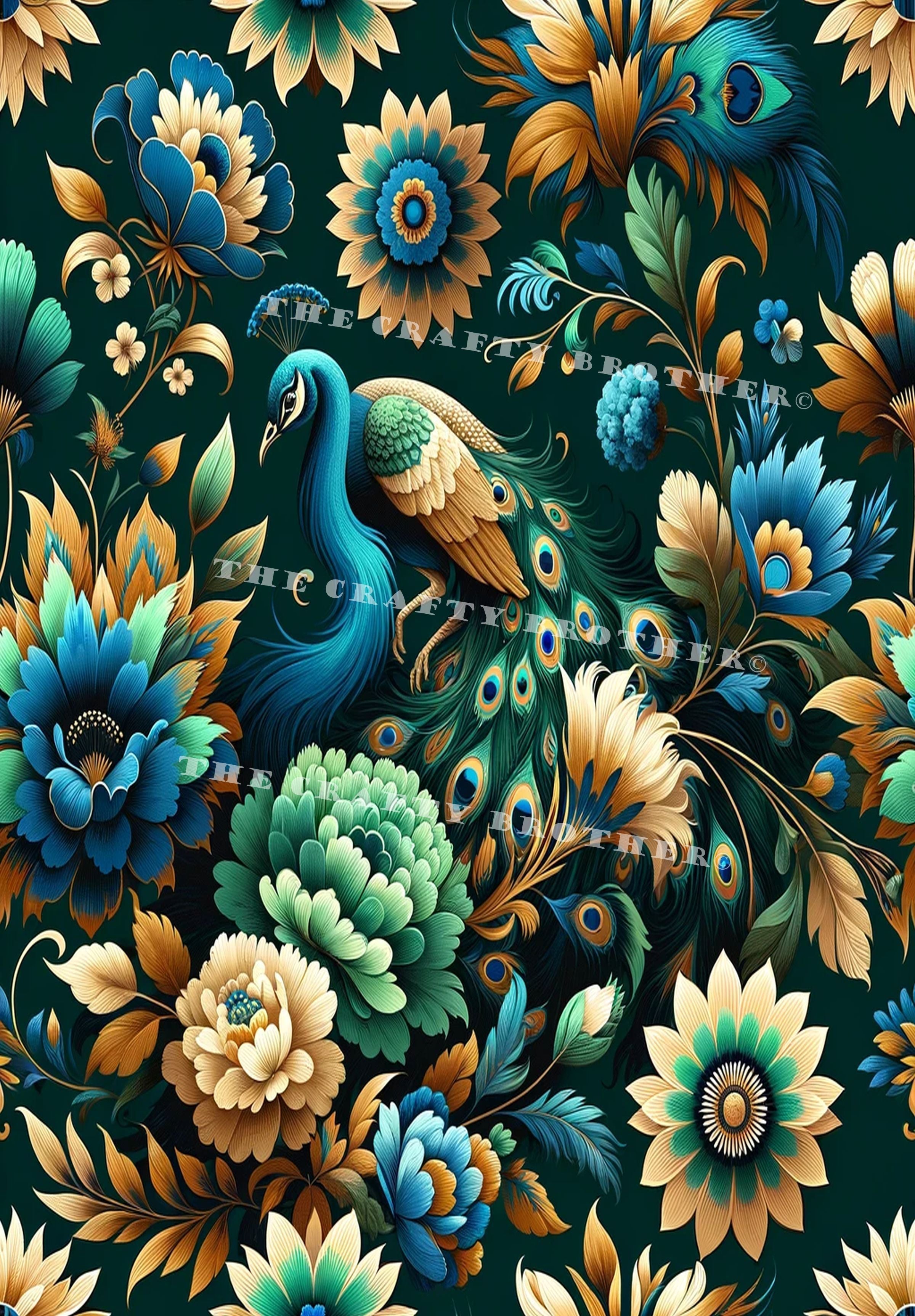 PeacockFlower – The Crafty Brother