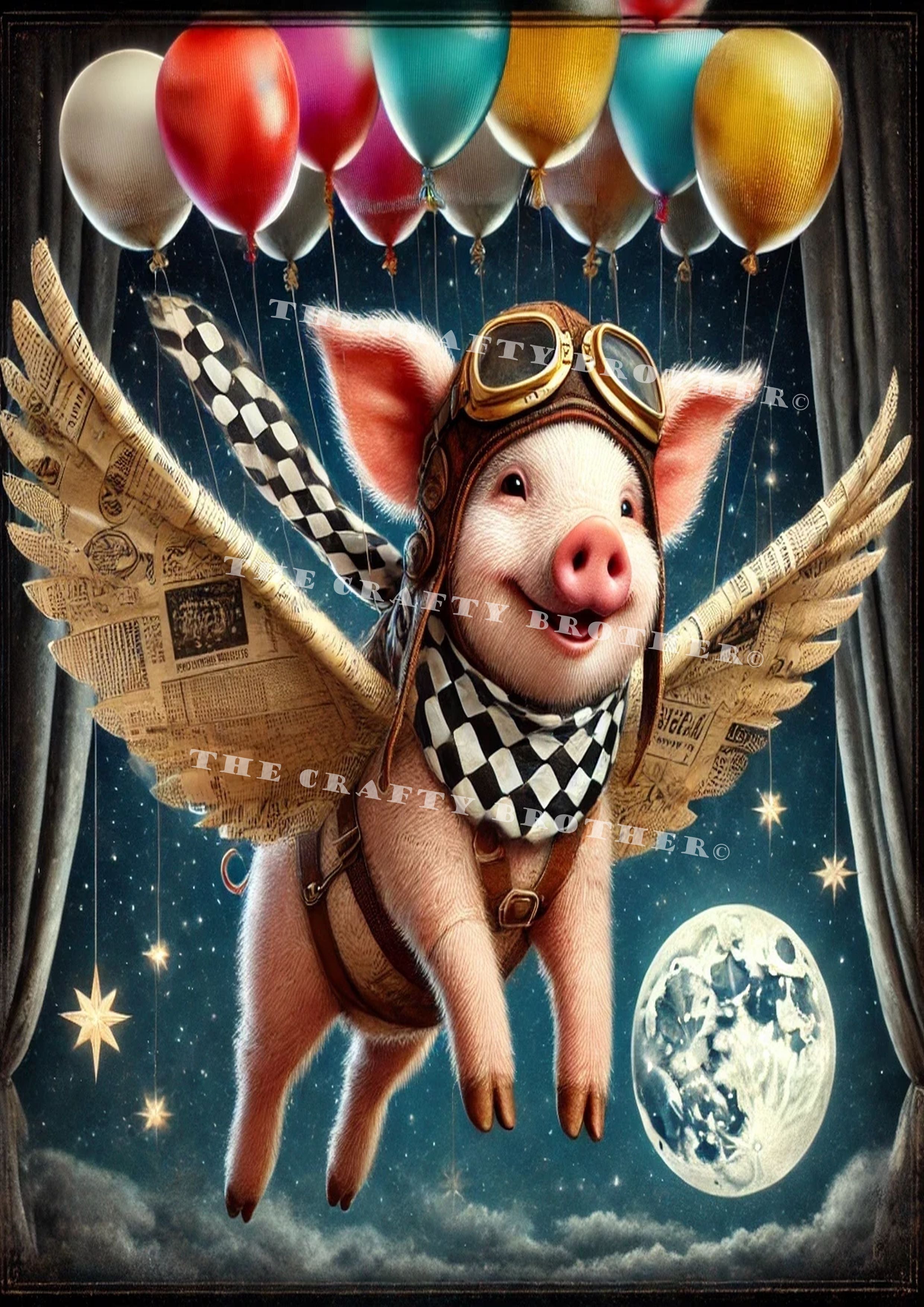 Pigs Can Fly – The Crafty Brother
