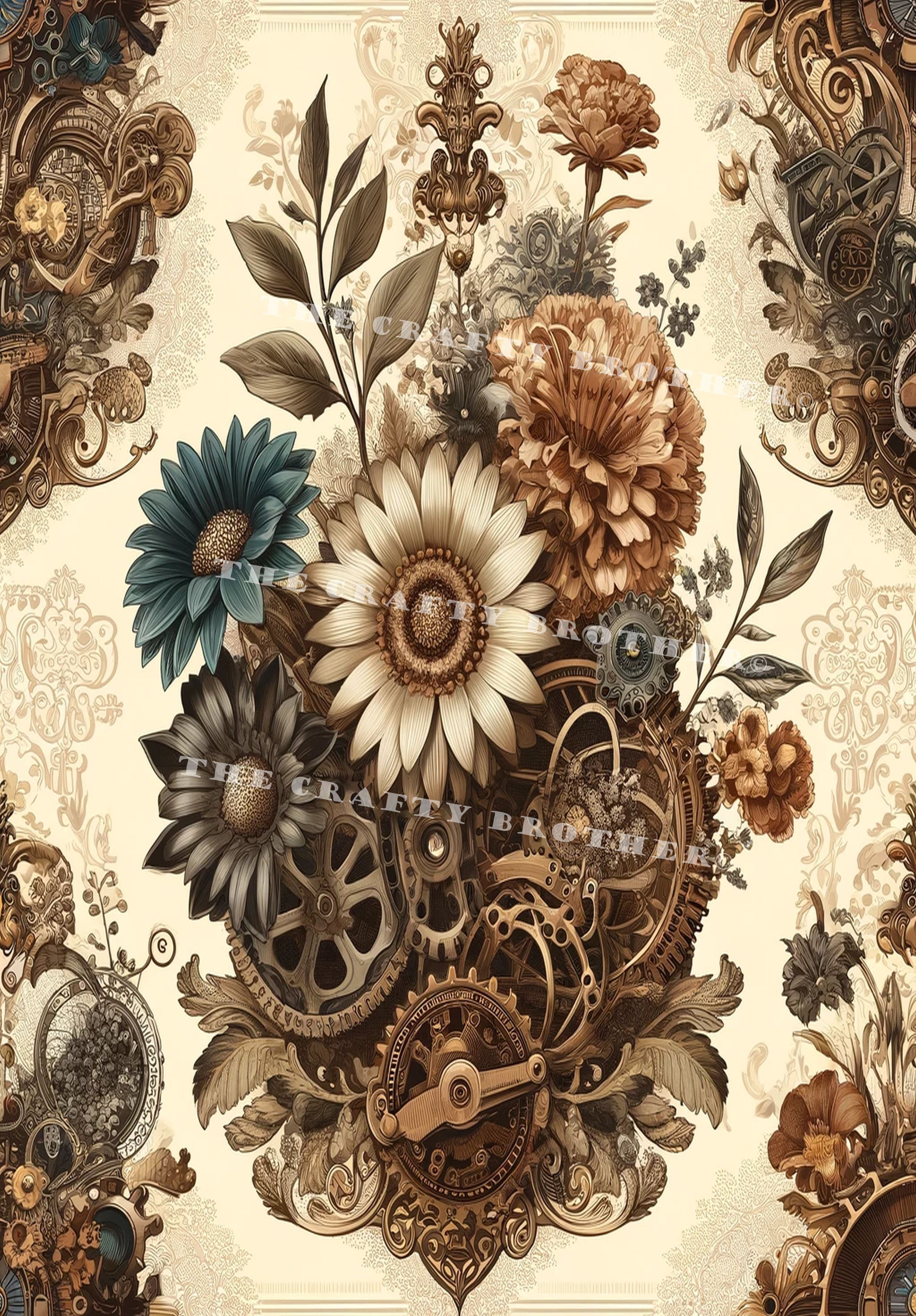 SteamPunkFlower – The Crafty Brother