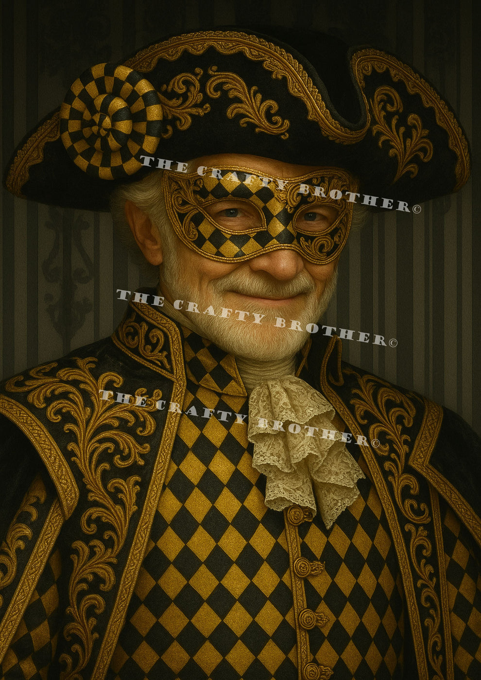 The Checkered Masks Husband – The Crafty Brother