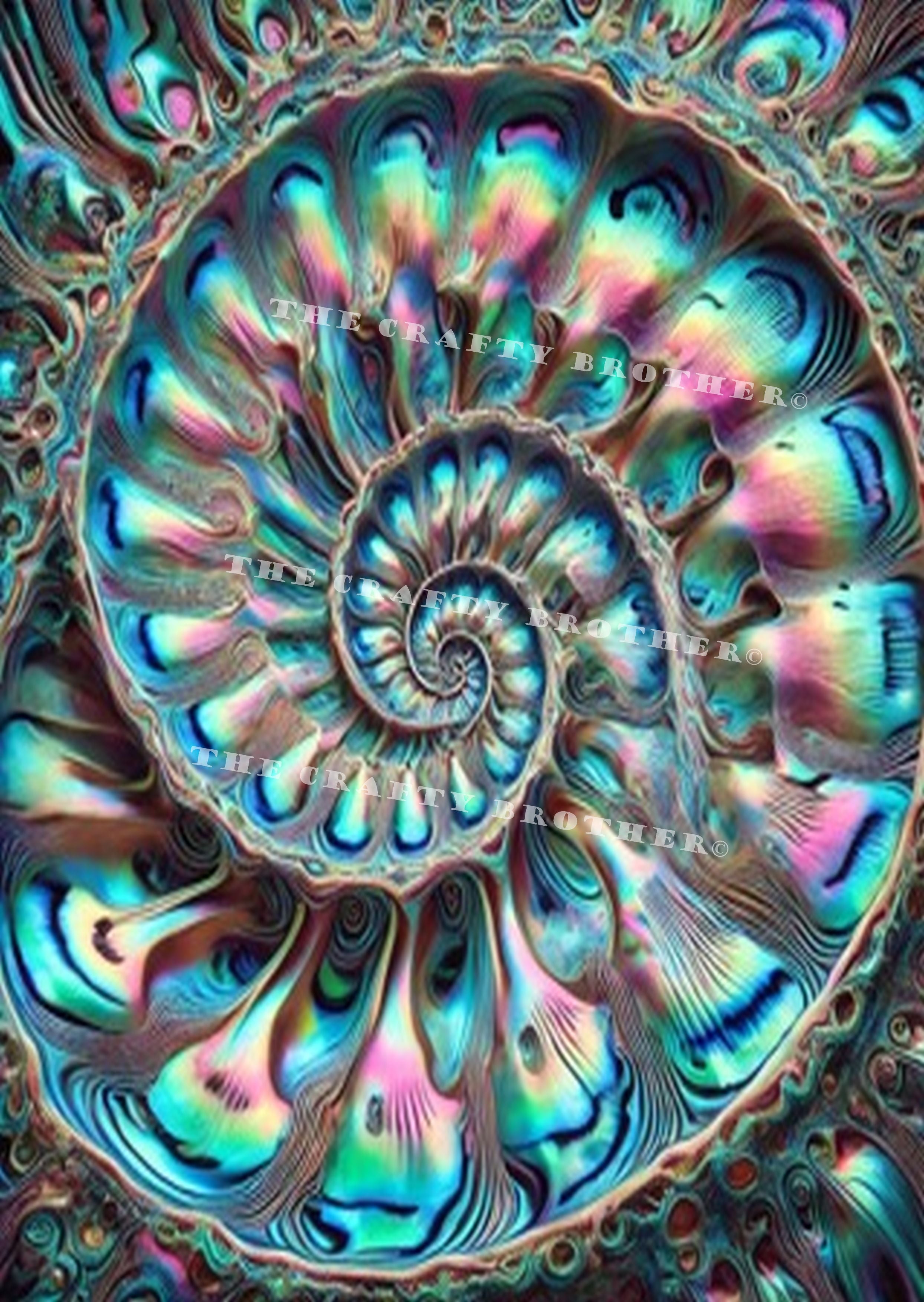 The Shell Print – The Crafty Brother