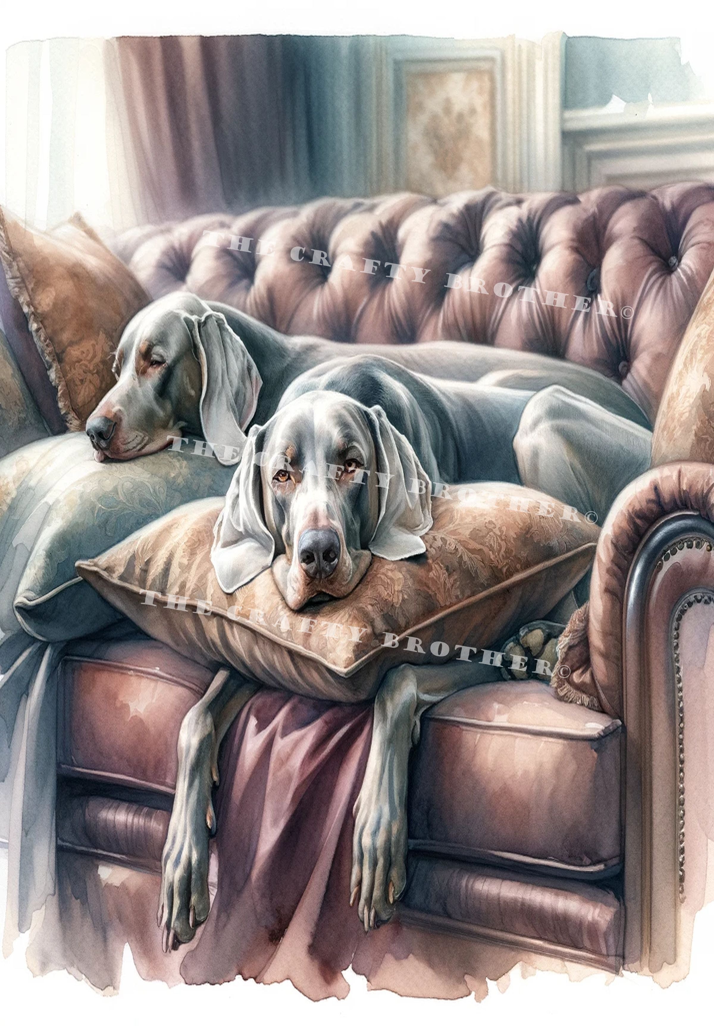 The Sleepy Weims – The Crafty Brother